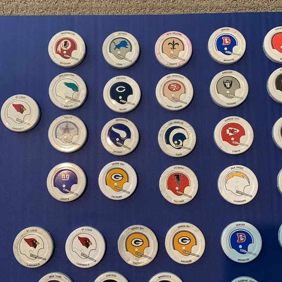 Other | Rare Collection Complete Set Of Gatorade Nfl Lids | Poshmark